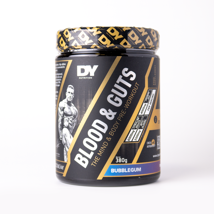 Dorian Yates Blood & Guts Pre Workout Powder | Fitness Factory ...