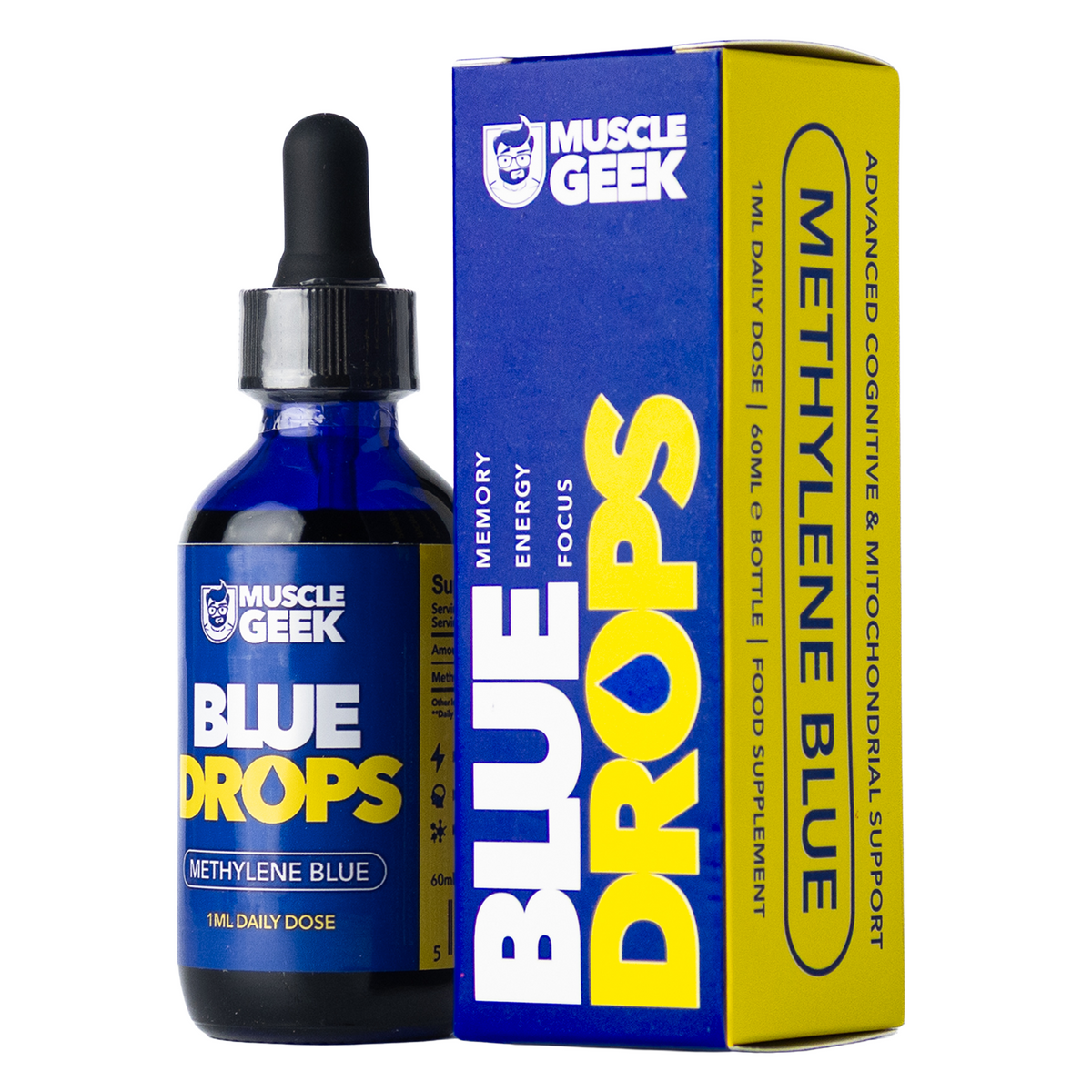 Blue Drops Methylene Blue Supplement | Fitness Factory – Fitness Factory